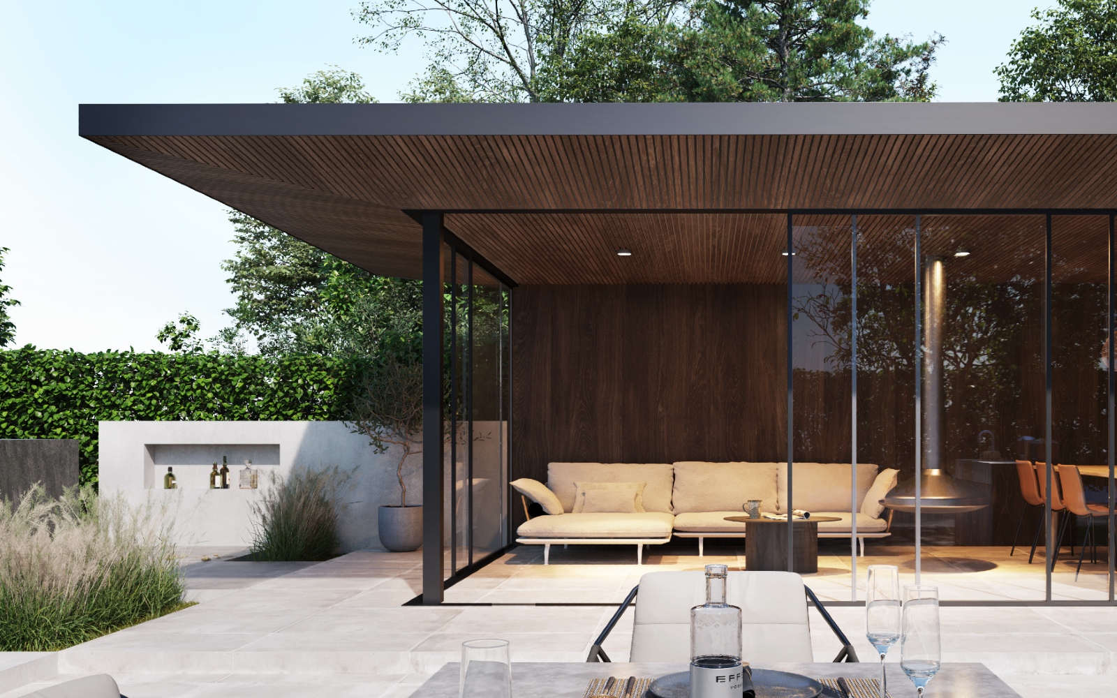 ROHE tuinkamer op maat | Chic en modern | Bronkhorst | Ontwerp op maat